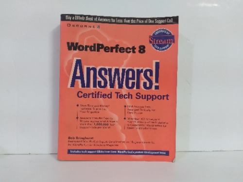 WordPerfect 8 Answers