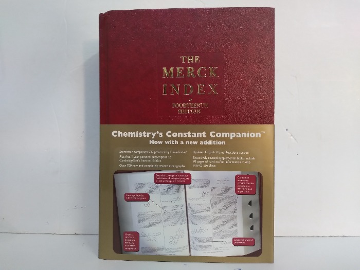 THE MERCK INDEX AN ENCYCLOPEDIA OF CHEMICALS DRUGS AND BIOLOGICALS HOT