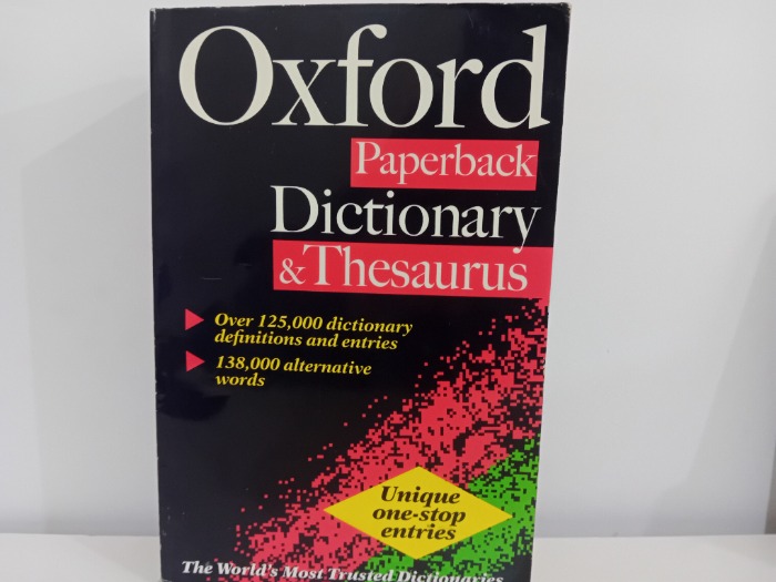 Oxford Paperback Dictionary and Thesaurus