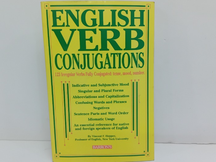 ENGLISH VERB CONJUGATIONS
